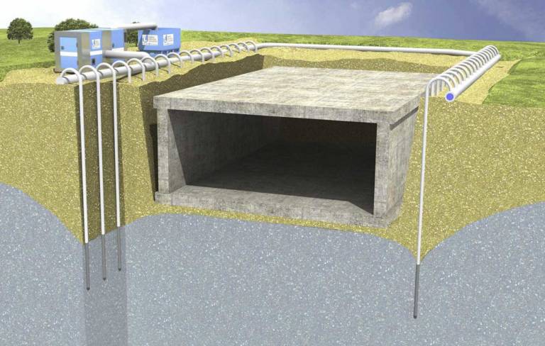 Rabattement de Nappe par Pointes Filtrantes - Delta Service Location