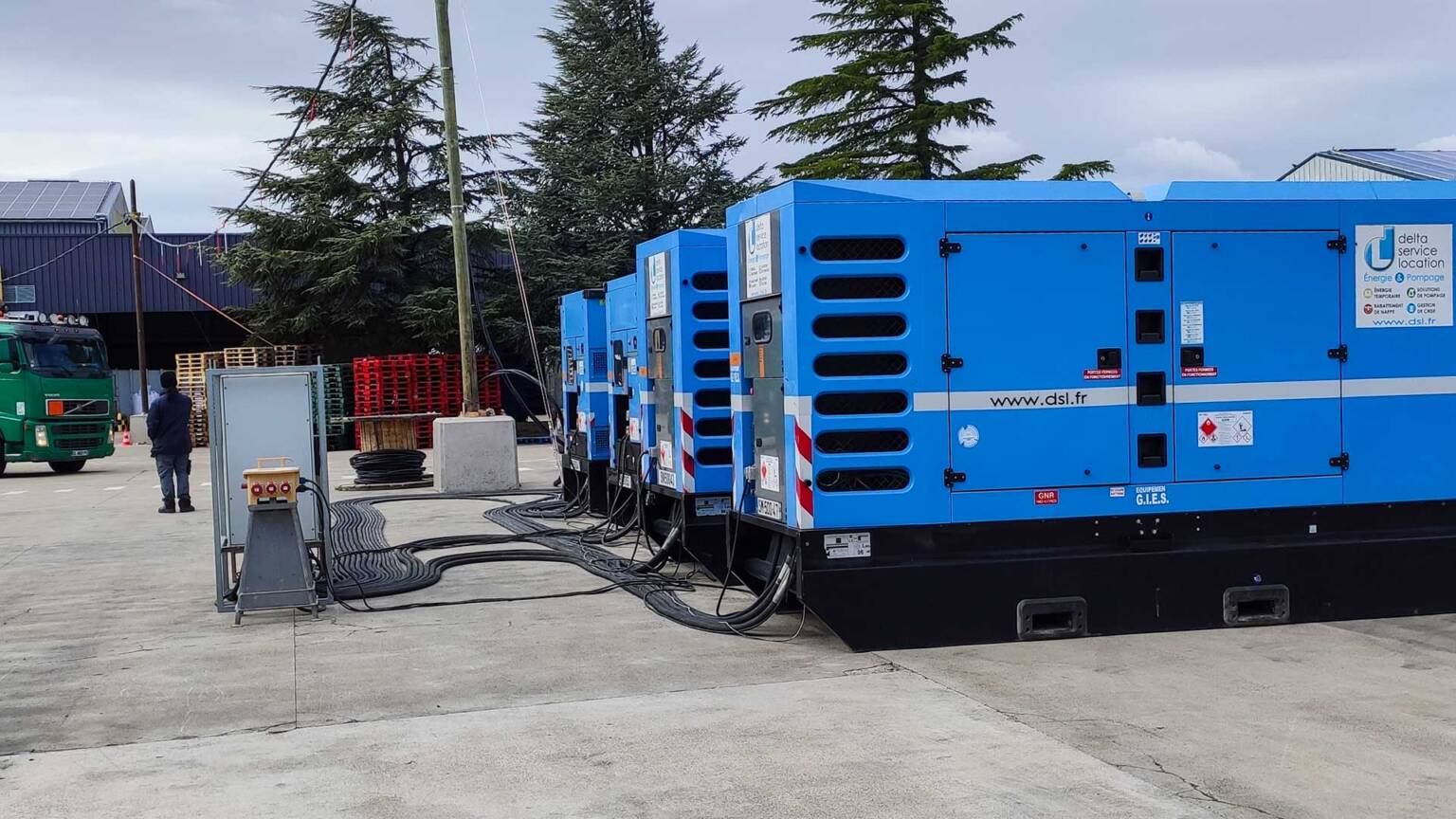 Location Groupes Électrogènes de 10 à 2 000 kVA - DSL